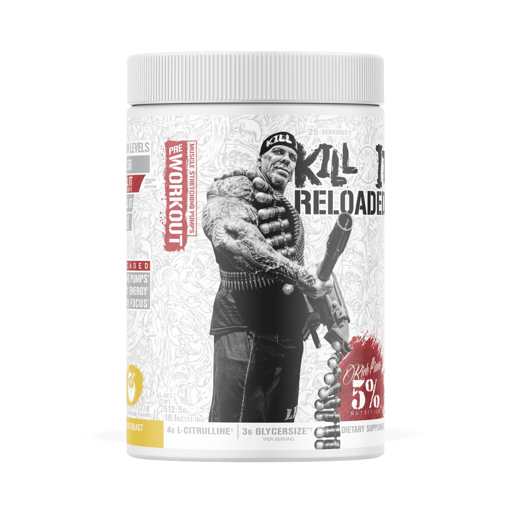 Rich Piana 5% Nutrition Kill It Reloaded Legendary Series 25 Servings ...