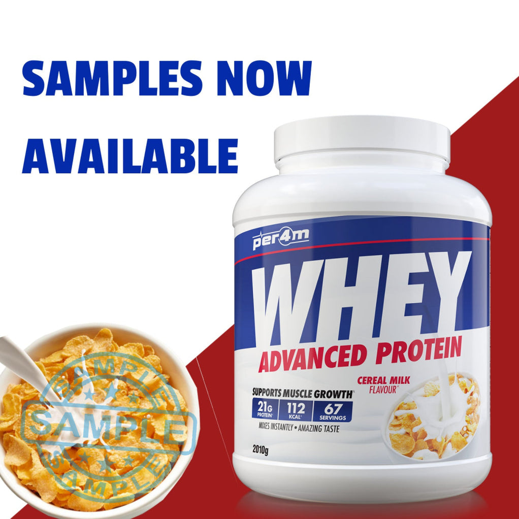 SAMPLE: Per4m Whey Advanced Protein Sachet (30g per serving) — Gym Power UK