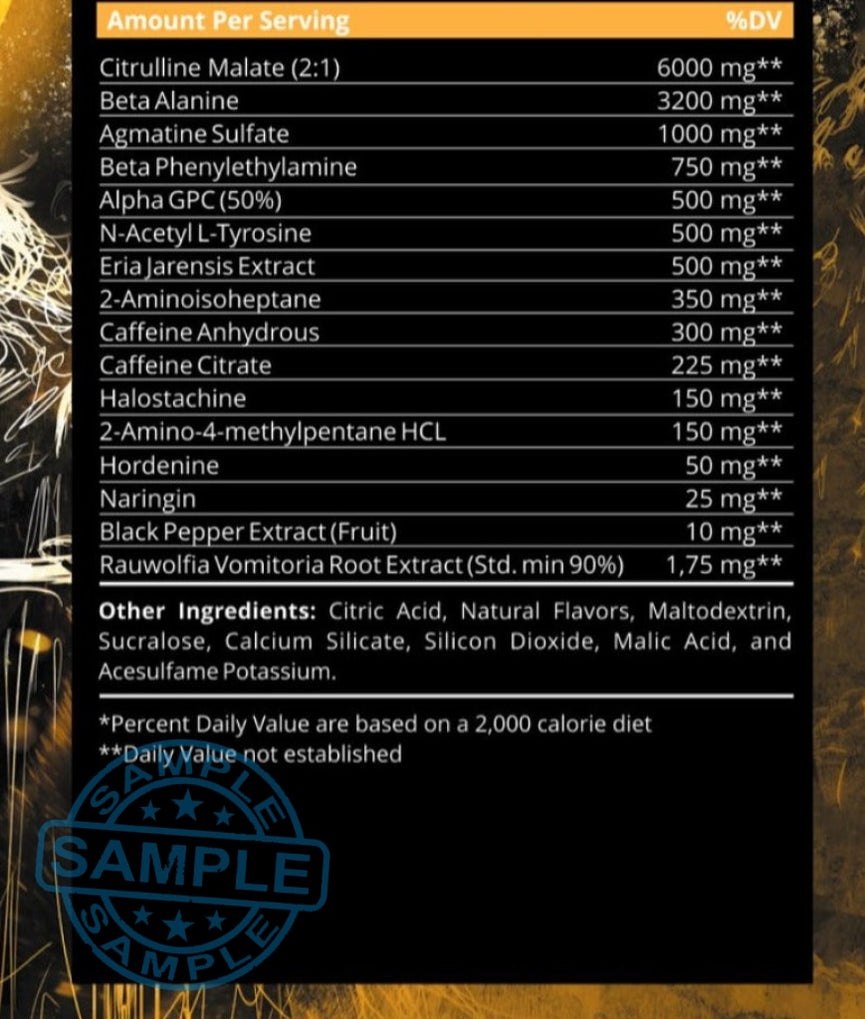 Pre-Workout Samples — Gym Power UK