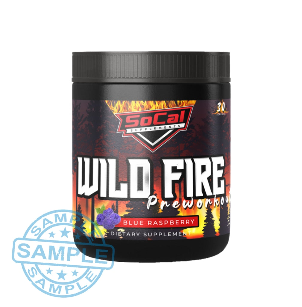 SAMPLE-DM: So Cal Supplements WILD FIRE Pre-Workout (US Import) — Gym ...